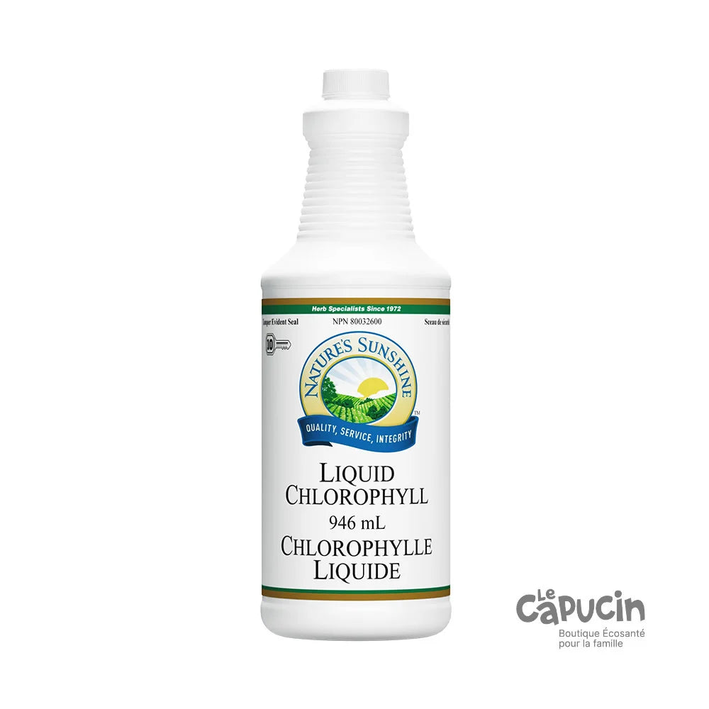 Nature's Sunshine "Liquid Chlorophyll" | Coussins etc